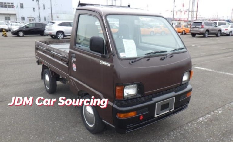 1997 4x4 Mitsubishi Minicab KEI truck sourced by JDMCSC